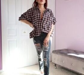 13 simple and trendy ways to style an oversized button-up shirt | Upstyle