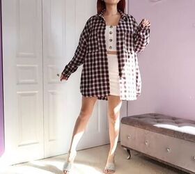 13 simple and trendy ways to style an oversized button-up shirt | Upstyle