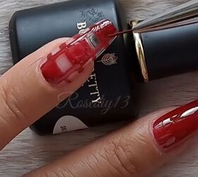 How to Do Quick & Simple Red & White Nail Art | Upstyle