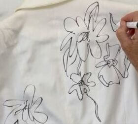How to Paint on Fabric and Create a One of a Kind Jacket! | Upstyle