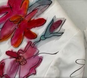 How to Paint on Fabric and Create a One of a Kind Jacket! | Upstyle