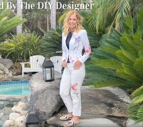 How to Paint on Fabric and Create a One of a Kind Jacket! | Upstyle