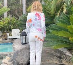 How to Paint on Fabric and Create a One of a Kind Jacket! | Upstyle