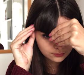 How to Do Faux Bangs Using Your Own Hair & 2 Bobby Pins | Upstyle