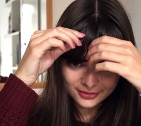 How to Do Faux Bangs Using Your Own Hair & 2 Bobby Pins | Upstyle