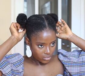 3 Cute, Easy & Quick Natural Hairstyles With or Without Extensions ...