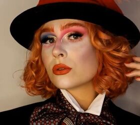 How to Do a Fun Mad Hatter Makeup Look For Halloween | Upstyle