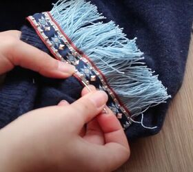 How to Make Fringe Trim & Add It To Your Clothes For a Nautical Look ...