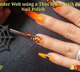 How to Do Fun Spider Web Nail Designs For Halloween | Upstyle