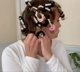 How to Use Straws for Curling Hair - Overnight Heatless Curls Tutorial ...