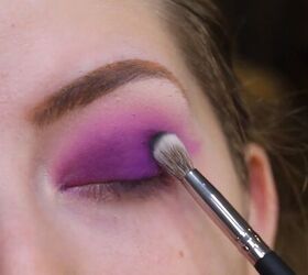 How to Do Intense Purple Vampy Makeup For Halloween | Upstyle