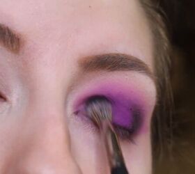 How to Do Intense Purple Vampy Makeup For Halloween | Upstyle