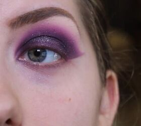How to Do Intense Purple Vampy Makeup For Halloween | Upstyle
