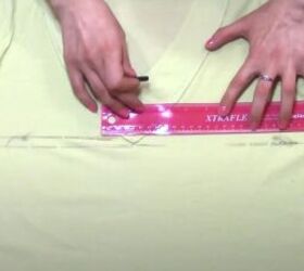 How to Transform a T-shirt Into a Drawstring Skirt | Upstyle