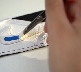 How to Make a Cool DIY Sneaker Wallet | Upstyle