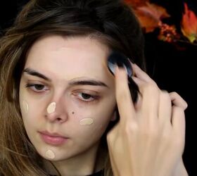 Easy Halloween Jack O' Lantern Makeup Tutorial | Upstyle