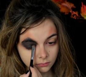 Easy Halloween Jack O' Lantern Makeup Tutorial | Upstyle