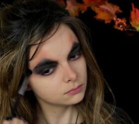 Easy Halloween Jack O' Lantern Makeup Tutorial | Upstyle