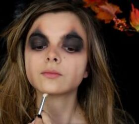 Easy Halloween Jack O' Lantern Makeup Tutorial | Upstyle