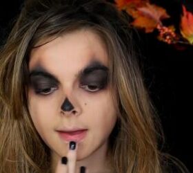 Easy Halloween Jack O' Lantern Makeup Tutorial | Upstyle