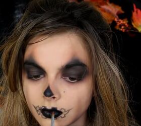 Easy Halloween Jack O' Lantern Makeup Tutorial | Upstyle