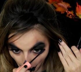 Easy Halloween Jack O' Lantern Makeup Tutorial | Upstyle
