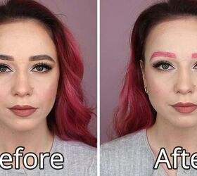 Colored Eyebrows Tutorial for Cosplay and Halloween | Upstyle