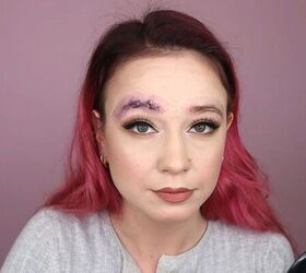 Colored Eyebrows Tutorial for Cosplay and Halloween | Upstyle
