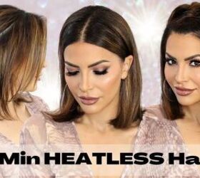 6 Easy Heatless Hairstyles to Try at Home | Upstyle