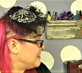 How to Create an Elegant Halloween Fascinator | Upstyle