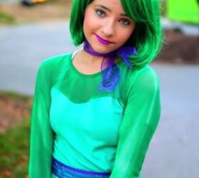 Fun and Easy Disgust Inside Out Costume for Halloween | Upstyle