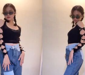 How to Make Cute DIY Crop Tops from Tights | Upstyle