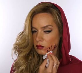 Cute Little Red Riding Hood Halloween Makeup Tutorial Upstyle