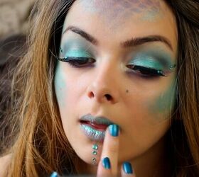 Fantasy Mermaid Makeup Tutorial for Halloween | Upstyle