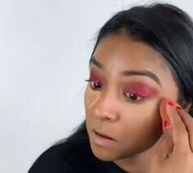 How to Do Glamorous Red Skull Makeup for Halloween | Upstyle