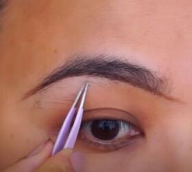 How to Pluck Your Eyebrows Easily at Home | Upstyle