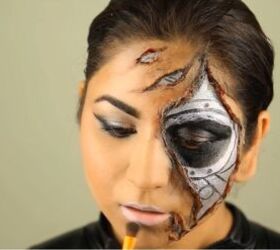 Awesome Terminator Genisys-inspired Makeup Tutorial for Halloween | Upstyle