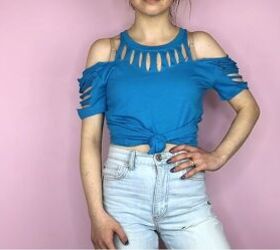 3 Super Easy DIY T-shirt Cutting Ideas | Upstyle