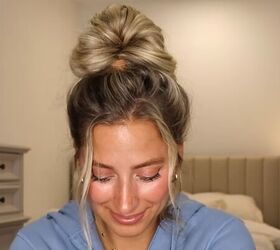 4 Pretty Messy High Bun Hairstyle Ideas | Upstyle
