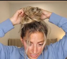 4 Pretty Messy High Bun Hairstyle Ideas | Upstyle