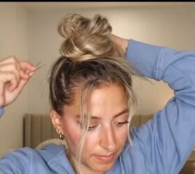 4 Pretty Messy High Bun Hairstyle Ideas | Upstyle