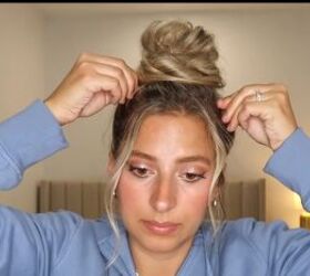4 Pretty Messy High Bun Hairstyle Ideas | Upstyle