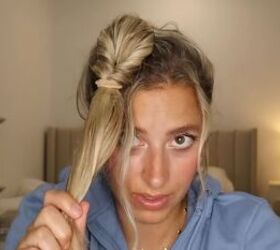 4 Pretty Messy High Bun Hairstyle Ideas | Upstyle