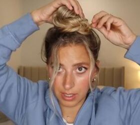 4 Pretty Messy High Bun Hairstyle Ideas | Upstyle