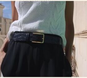 How to Style a Belt for a Super Sleek and Polished Look | Upstyle