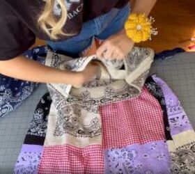 How to DIY a Super Cute Bandana Dress | Upstyle