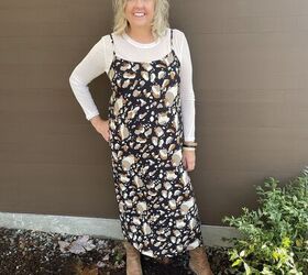 Saltwater Slip Dress: Layering for Fall | Upstyle