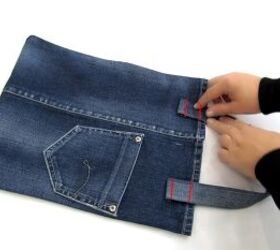 How to DIY 2 Denim Bags from Old Jeans | Upstyle