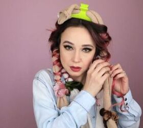 Super Easy Heatless Sock Curls Tutorial with Amazing Results | Upstyle