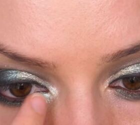 Glitter Green Eye Makeup Tutorial | Upstyle